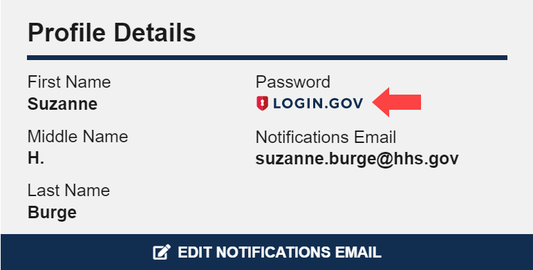 How to Link Login.gov Credentials to an Existing XMS Account
